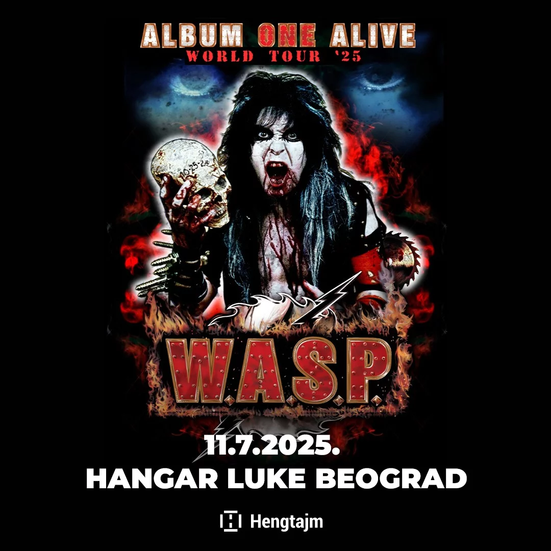 W.A.S.P. u julu dolazi u beogradski Hangar, počela prodaja karata! | BTS | Razbijanje Tišine
